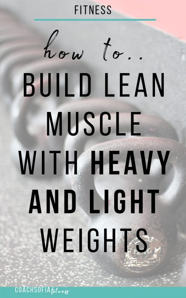 Should you lift heavy or light? - Coach Sofia Fitness