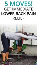 5 Moves For Instant Lower Back Pain Relief - Coach Sofia Fitness