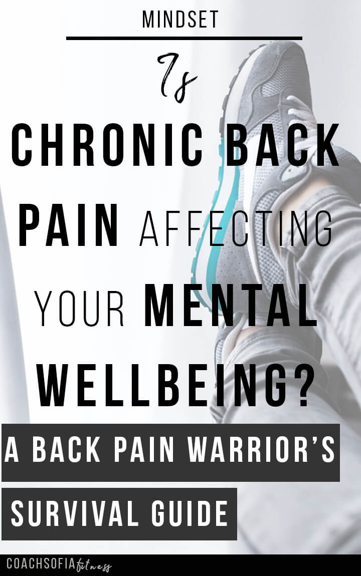 Is chronic back pain affecting your mental wellbeing? - Coach Sofia Fitness