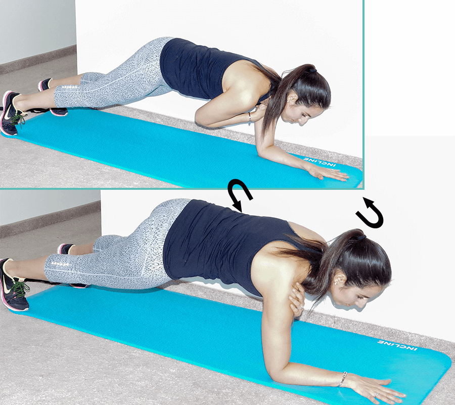 Home shoulder workout (no weights) - Coach Sofia Fitness