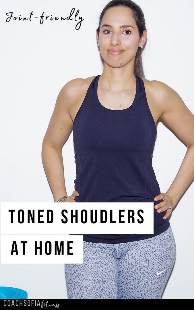 Home shoulder workout (no weights) - Coach Sofia Fitness