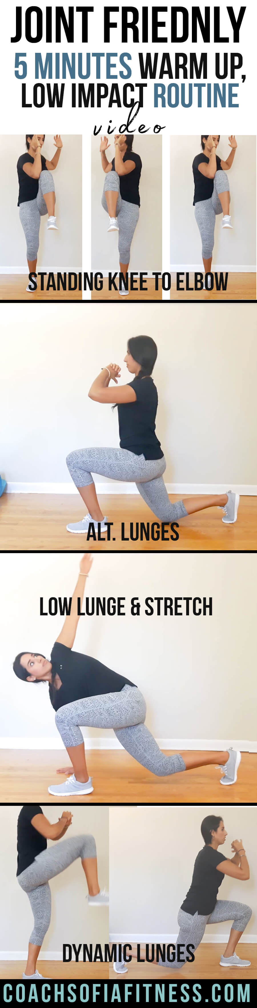 Joint-Friendly Low Impact Warm-up Routine - Coach Sofia Fitness