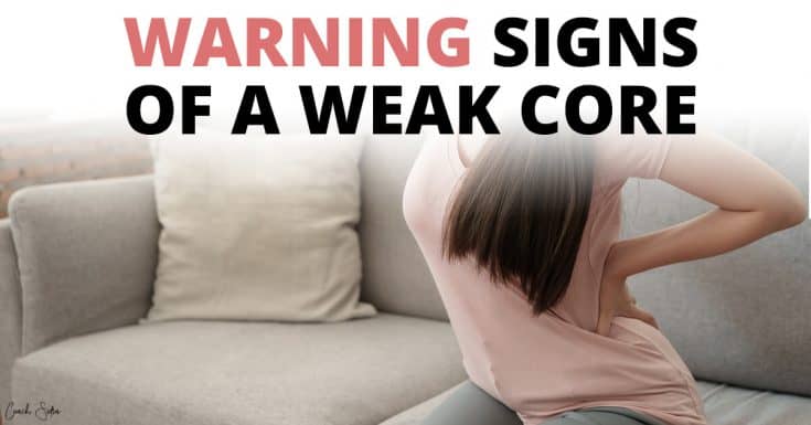 How to Strengthen A Weak Core (The Ultimate Guide!)