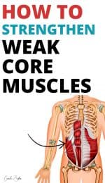 How to Strengthen A Weak Core (The Ultimate Guide!)