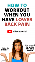 5 Workouts for People With Lower Back Pain - Coach Sofia Fitness