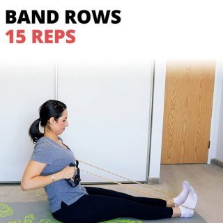 4 Resistance Band Exercises To Strengthen The Back - Coach Sofia Fitness