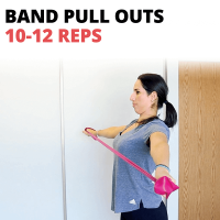 4 Resistance Band Exercises To Strengthen The Back - Coach Sofia Fitness