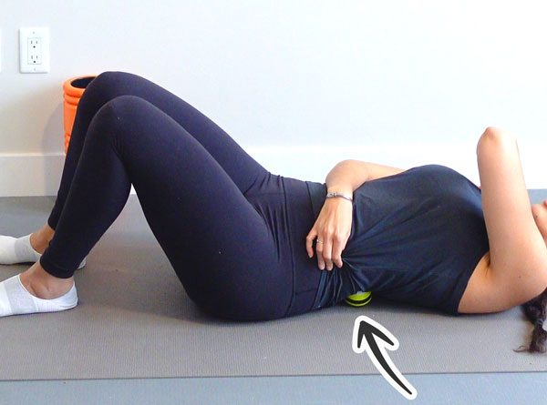 Quadratus Lumborum Muscle Tightness Release Technique - Coach Sofia Fitness