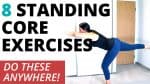 15 Standing Core Exercises You Can Do Anywhere (Back Pain Relief!)