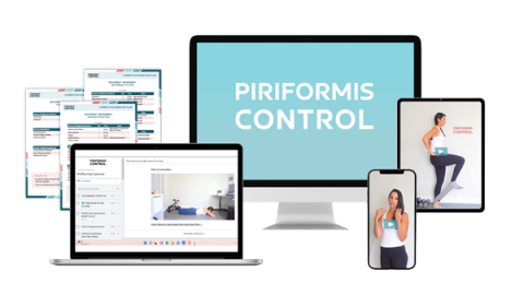 How to Release A Short & Tight Piriformis Muscle At Home - Coach Sofia ...