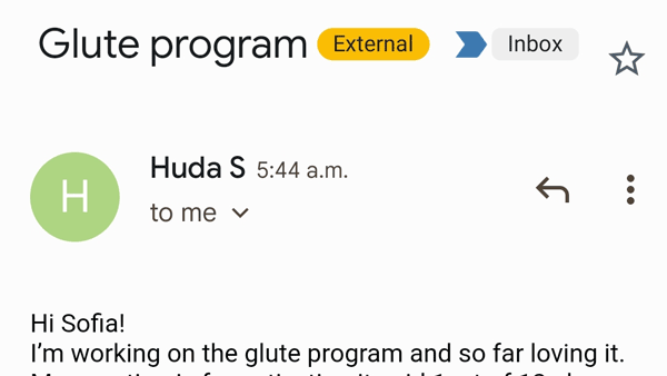 Strong Glutes Program - Coach Sofia Fitness