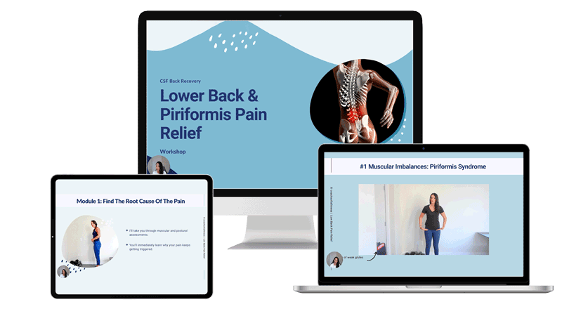 Workshop: Lower back & Piriformis Pain Relief - Coach Sofia Fitness