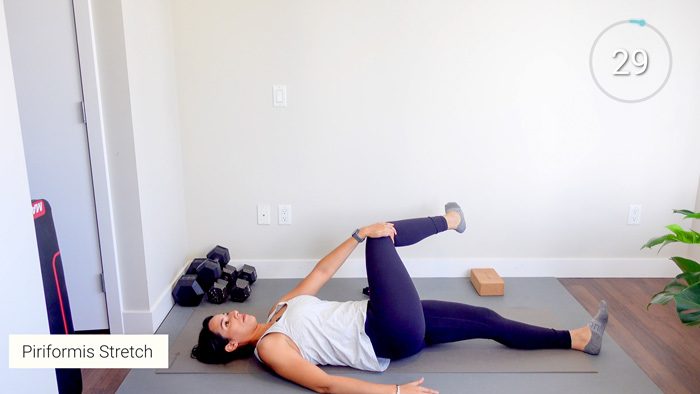 Latissimus Dorsi Stretch Supine