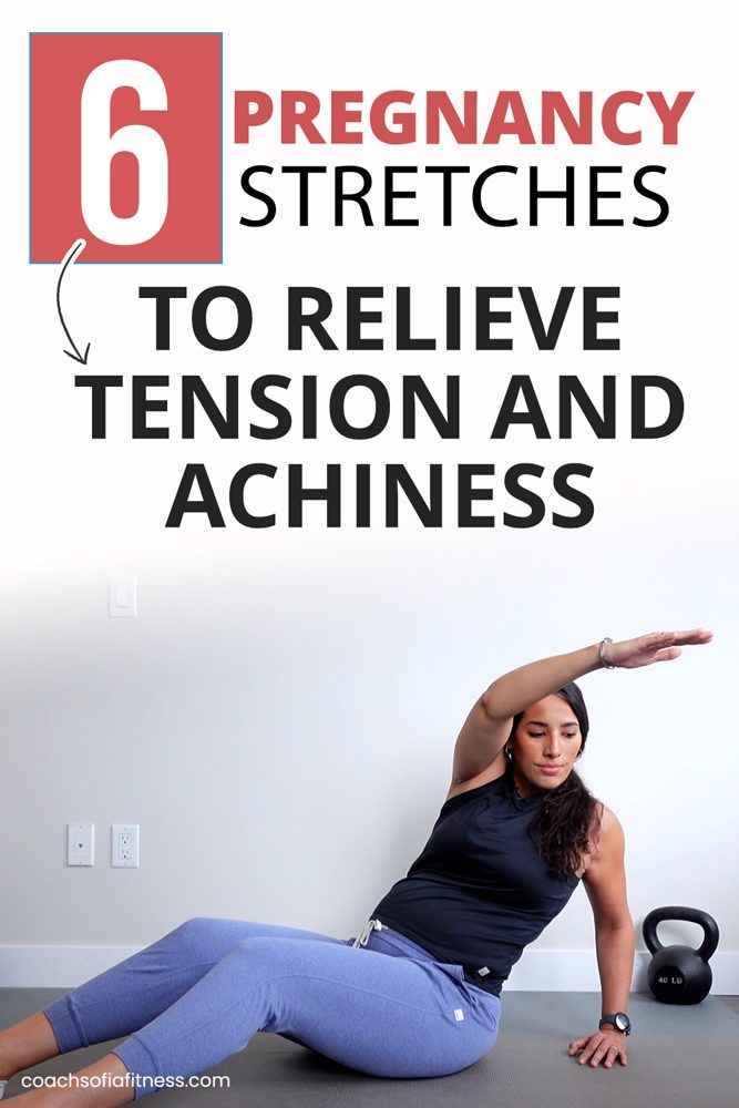Pregnancy Stretches For Lower Back Pain - Coach Sofia Fitness