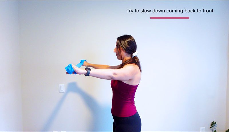 7-Minute Resistance Band Exercises to Strengthen Your Back & Relieve ...